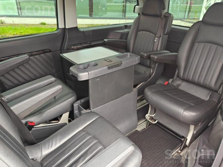 Black Mercedes-Benz Viano 2012 in Riga, with an engine capacity of 3.00 L and mileage of 214 thousand km for 18500 €, photo 18 on AUTOMOTO.COM.LV