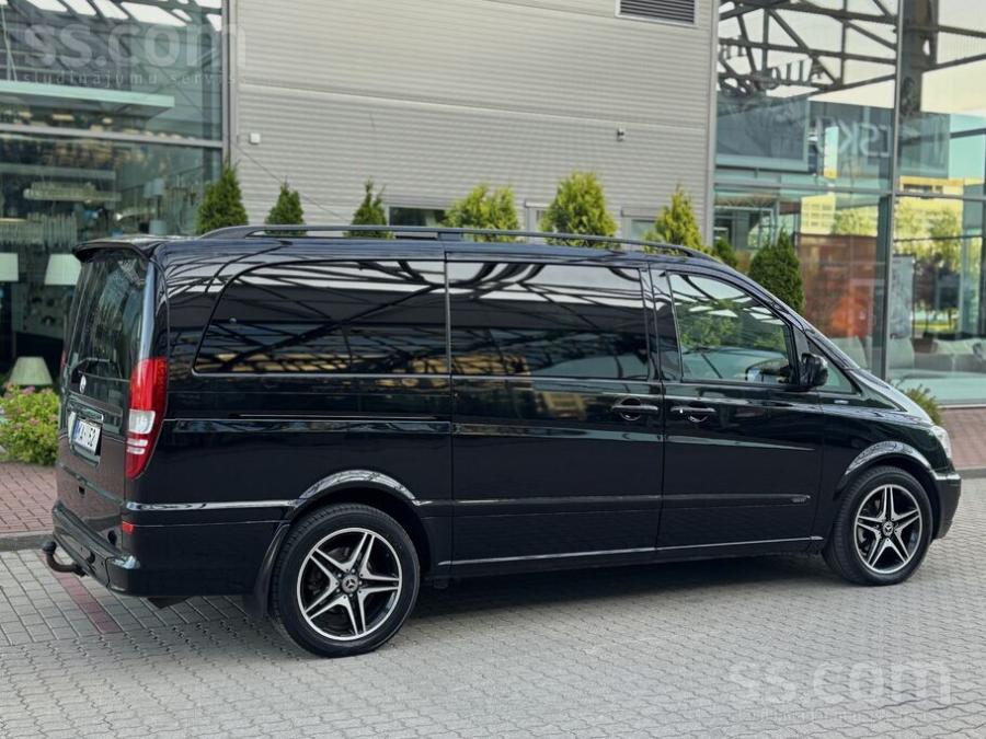 Melns Mercedes-Benz Viano 2012 Rīga, ar dzinēja tilpumu 3.00 L un nobraukumu 383 tūkst. km par 16300 €, foto 4 vietnē AUTOMOTO.COM.LV