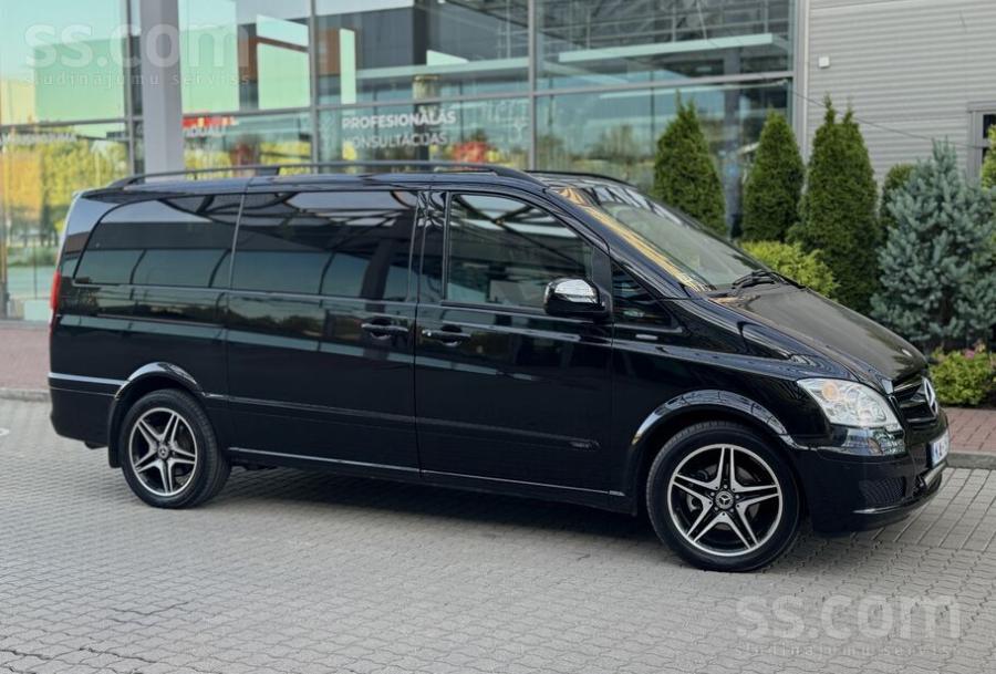 Melns Mercedes-Benz Viano 2012 Rīga, ar dzinēja tilpumu 3.00 L un nobraukumu 383 tūkst. km par 16300 €, foto 5 vietnē AUTOMOTO.COM.LV