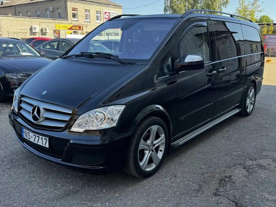Melns Mercedes-Benz Viano 2012 Daugavpils, ar dzinēja tilpumu 3.00 L un nobraukumu 0 tūkst. km par 20500 €, foto 4 vietnē AUTOMOTO.COM.LV
