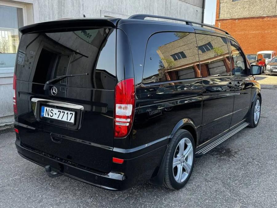 Melns Mercedes-Benz Viano 2012 Daugavpils, ar dzinēja tilpumu 3.00 L un nobraukumu 0 tūkst. km par 20500 €, foto 7 vietnē AUTOMOTO.COM.LV