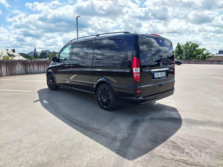 Melns Mercedes-Benz Viano 2012 Rīga, ar dzinēja tilpumu 2.20 L un nobraukumu 314 tūkst. km par 12900 €, foto 4 vietnē AUTOMOTO.COM.LV