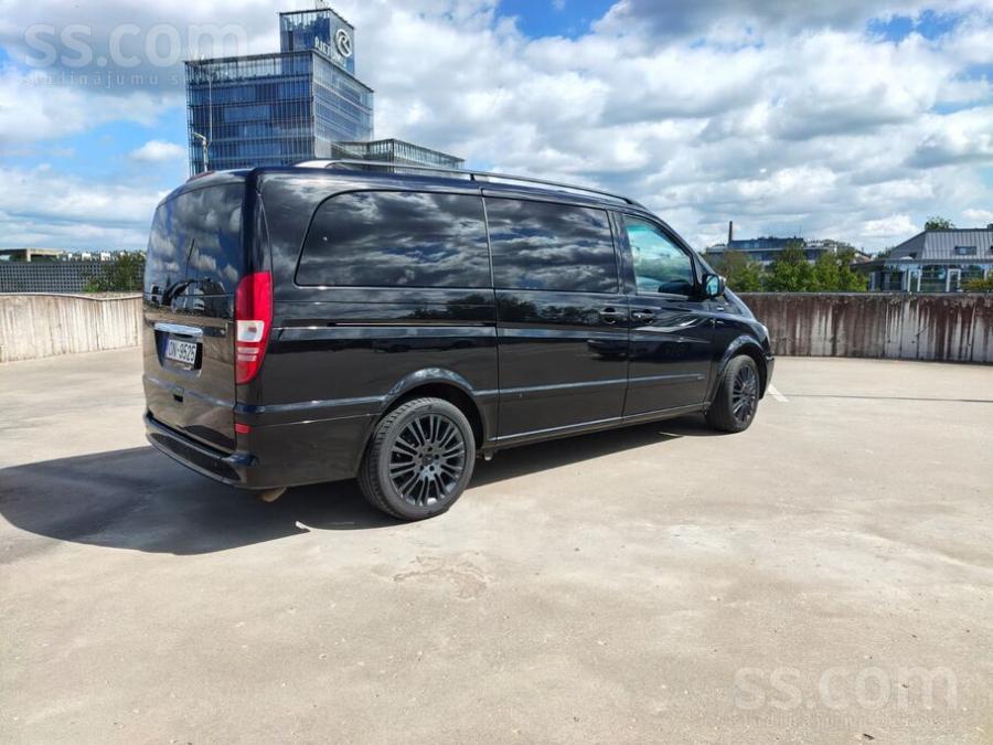 Melns Mercedes-Benz Viano 2012 Rīga, ar dzinēja tilpumu 2.20 L un nobraukumu 314 tūkst. km par 12900 €, foto 5 vietnē AUTOMOTO.COM.LV