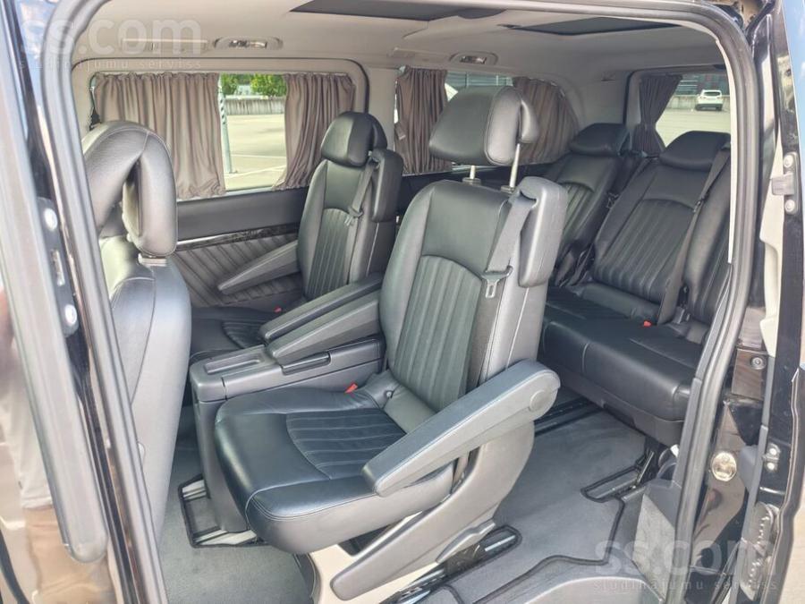 Melns Mercedes-Benz Viano 2012 Rīga, ar dzinēja tilpumu 2.20 L un nobraukumu 314 tūkst. km par 12900 €, foto 6 vietnē AUTOMOTO.COM.LV