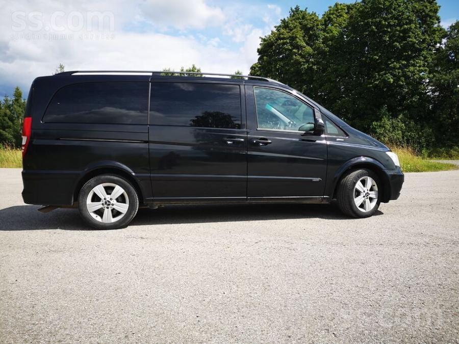 Melns Mercedes-Benz Viano 2012 Rīga, ar dzinēja tilpumu 3.00 L un nobraukumu 291 tūkst. km par 14300 €, foto 3 vietnē AUTOMOTO.COM.LV