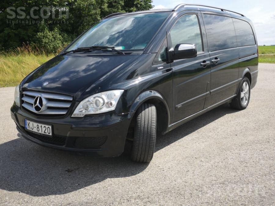 Melns Mercedes-Benz Viano 2012 Rīga, ar dzinēja tilpumu 3.00 L un nobraukumu 291 tūkst. km par 14300 €, foto 5 vietnē AUTOMOTO.COM.LV