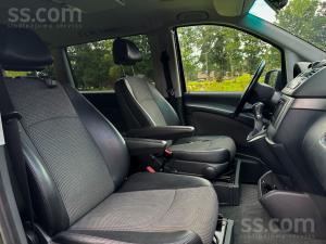 Black Mercedes-Benz Viano 2012 in Valmiera, with an engine capacity of 2.20 L and mileage of 340 thousand km for 11999 €, photo 11 on AUTOMOTO.COM.LV