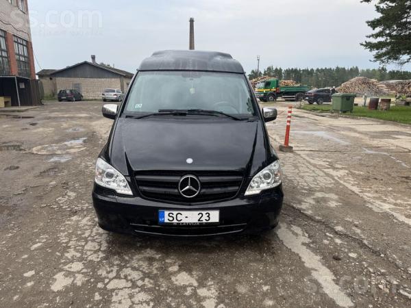 Melns Mercedes-Benz Viano 2013 Jēkabpils, ar dzinēja tilpumu 2.10 L un nobraukumu 0 tūkst. km par 10600 €, foto 1 vietnē AUTOMOTO.COM.LV
