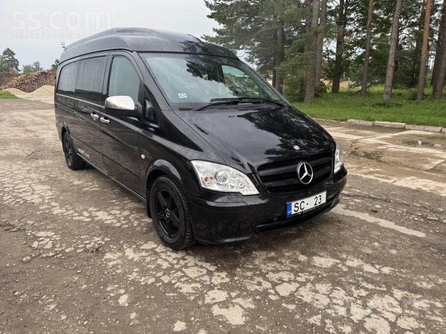 Melns Mercedes-Benz Viano 2013 Jēkabpils, ar dzinēja tilpumu 2.10 L un nobraukumu 0 tūkst. km par 10600 €, foto 3 vietnē AUTOMOTO.COM.LV