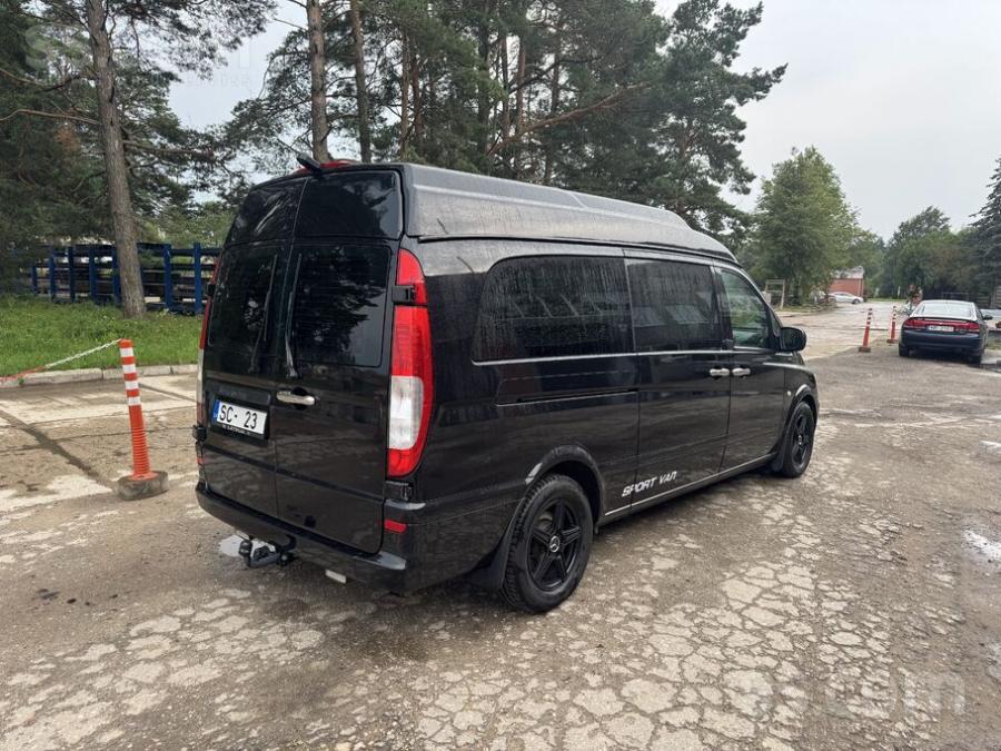 Melns Mercedes-Benz Viano 2013 Jēkabpils, ar dzinēja tilpumu 2.10 L un nobraukumu 0 tūkst. km par 10600 €, foto 5 vietnē AUTOMOTO.COM.LV