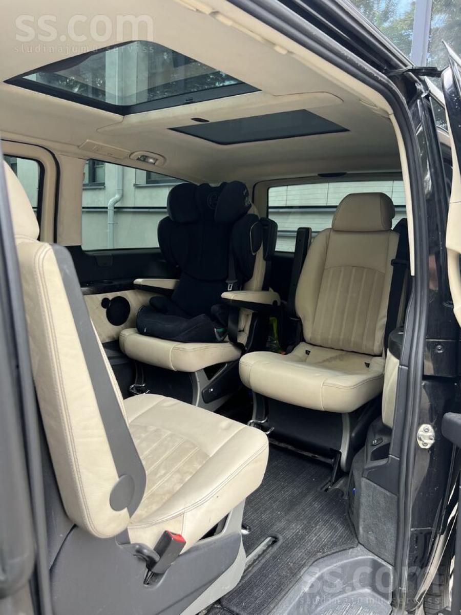 Черный Мерседес Виано 2014 в Рига, объемом двигателя 3.00 л и пробегом 285 тыс. км за 14400 €, фото 19 на AUTOMOTO.COM.LV