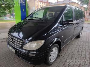 Melns Mercedes-Benz Viano 2005 Rīga, ar dzinēja tilpumu 2.20 L un nobraukumu 0 tūkst. km par 4990 €, foto  vietnē AUTOMOTO.COM.LV