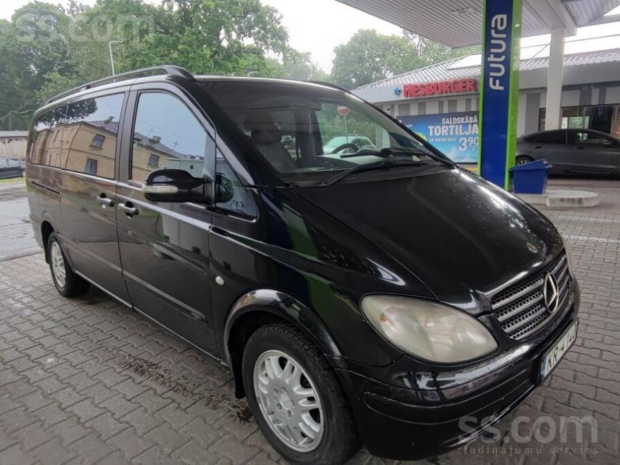 Melns Mercedes-Benz Viano 2005 Rīga, ar dzinēja tilpumu 2.20 L un nobraukumu 0 tūkst. km par 4990 €, foto 3 vietnē AUTOMOTO.COM.LV