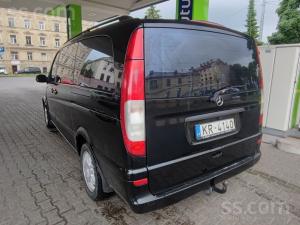 Melns Mercedes-Benz Viano 2005 Rīga, ar dzinēja tilpumu 2.20 L un nobraukumu 0 tūkst. km par 4990 €, foto 5 vietnē AUTOMOTO.COM.LV