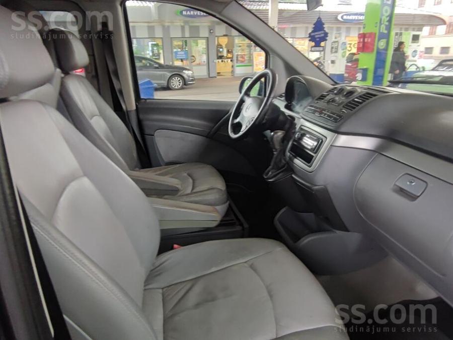Melns Mercedes-Benz Viano 2005 Rīga, ar dzinēja tilpumu 2.20 L un nobraukumu 0 tūkst. km par 4990 €, foto 6 vietnē AUTOMOTO.COM.LV