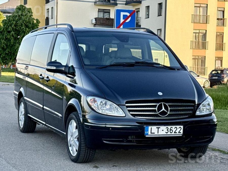 Melns Mercedes-Benz Viano 2006 Rīga, ar dzinēja tilpumu 3.00 L un nobraukumu 0 tūkst. km par 6450 €, foto 1 vietnē AUTOMOTO.COM.LV