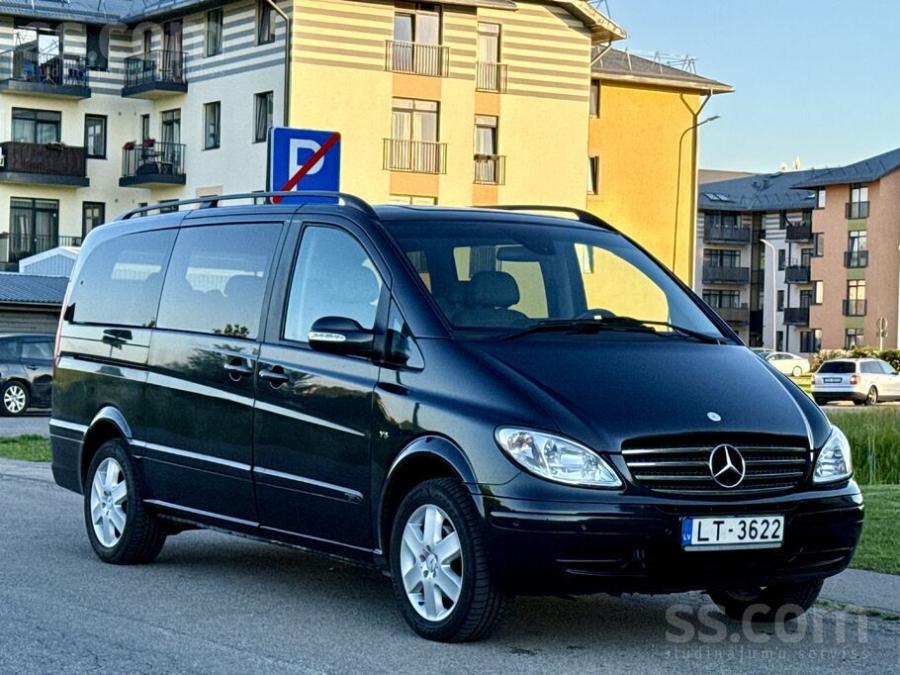 Melns Mercedes-Benz Viano 2006 Rīga, ar dzinēja tilpumu 3.00 L un nobraukumu 0 tūkst. km par 6450 €, foto 3 vietnē AUTOMOTO.COM.LV