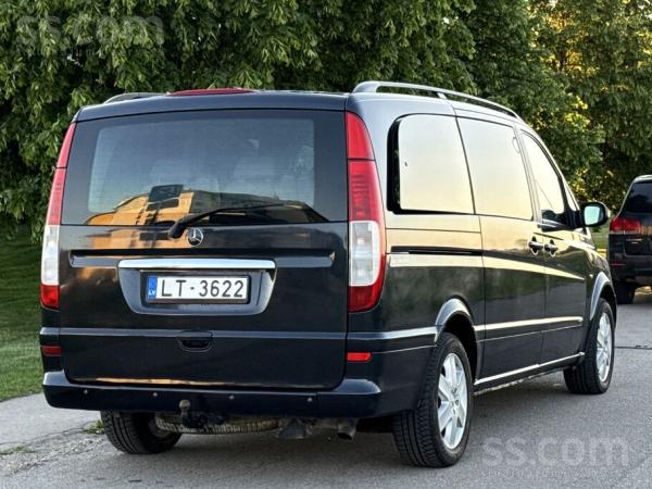 Черный Мерседес Виано 2006 в Рига, объемом двигателя 3.00 л и пробегом 0 тыс. км за 6450 €, фото 3 на AUTOMOTO.COM.LV