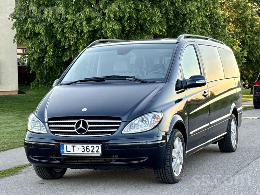 Melns Mercedes-Benz Viano 2006 Rīga, ar dzinēja tilpumu 3.00 L un nobraukumu 0 tūkst. km par 6450 €, foto 6 vietnē AUTOMOTO.COM.LV