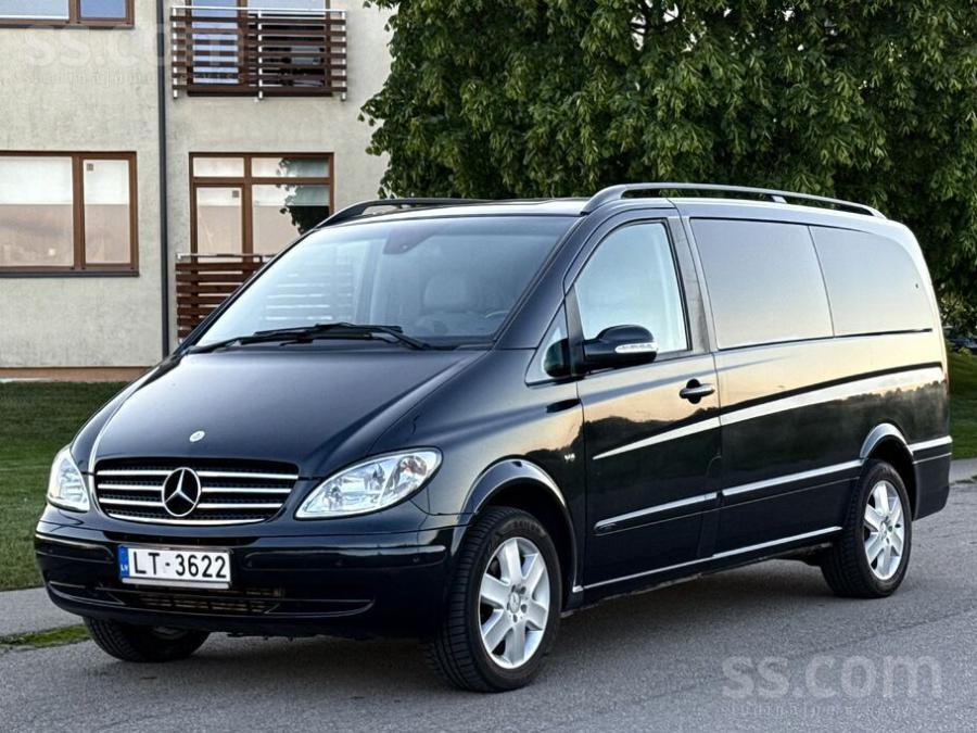 Melns Mercedes-Benz Viano 2006 Rīga, ar dzinēja tilpumu 3.00 L un nobraukumu 0 tūkst. km par 6450 €, foto 7 vietnē AUTOMOTO.COM.LV