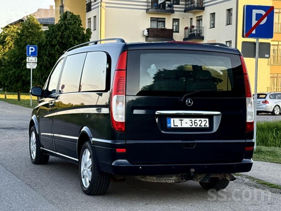 Melns Mercedes-Benz Viano 2006 Rīga, ar dzinēja tilpumu 3.00 L un nobraukumu 0 tūkst. km par 6450 €, foto 8 vietnē AUTOMOTO.COM.LV