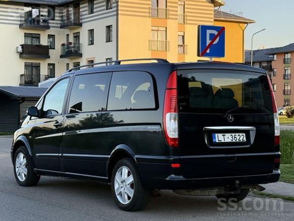 Черный Мерседес Виано 2006 в Рига, объемом двигателя 3.00 л и пробегом 0 тыс. км за 6450 €, фото 8 на AUTOMOTO.COM.LV