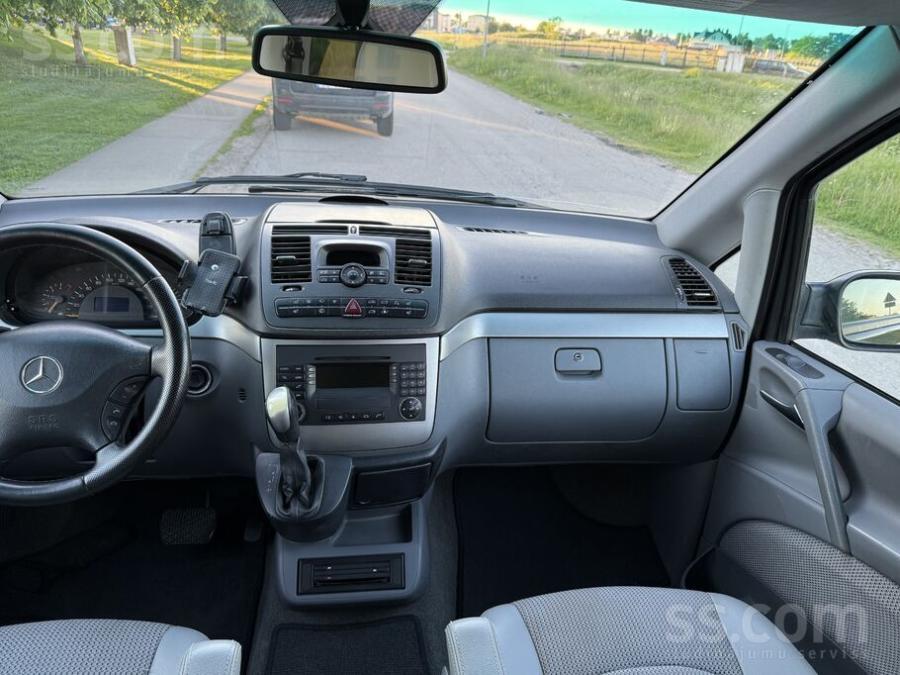 Melns Mercedes-Benz Viano 2006 Rīga, ar dzinēja tilpumu 3.00 L un nobraukumu 0 tūkst. km par 6450 €, foto 16 vietnē AUTOMOTO.COM.LV