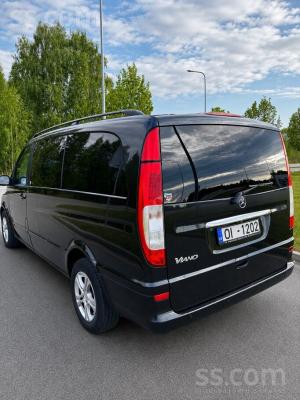 Melns Mercedes-Benz Viano 2007 Tukums, ar dzinēja tilpumu 2.20 L un nobraukumu 266 tūkst. km par 9300 €, foto 5 vietnē AUTOMOTO.COM.LV