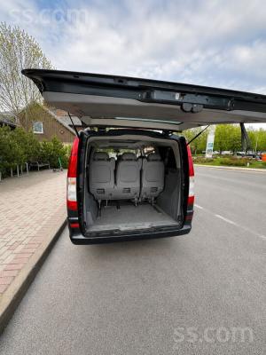 Melns Mercedes-Benz Viano 2007 Tukums, ar dzinēja tilpumu 2.20 L un nobraukumu 266 tūkst. km par 9300 €, foto 6 vietnē AUTOMOTO.COM.LV