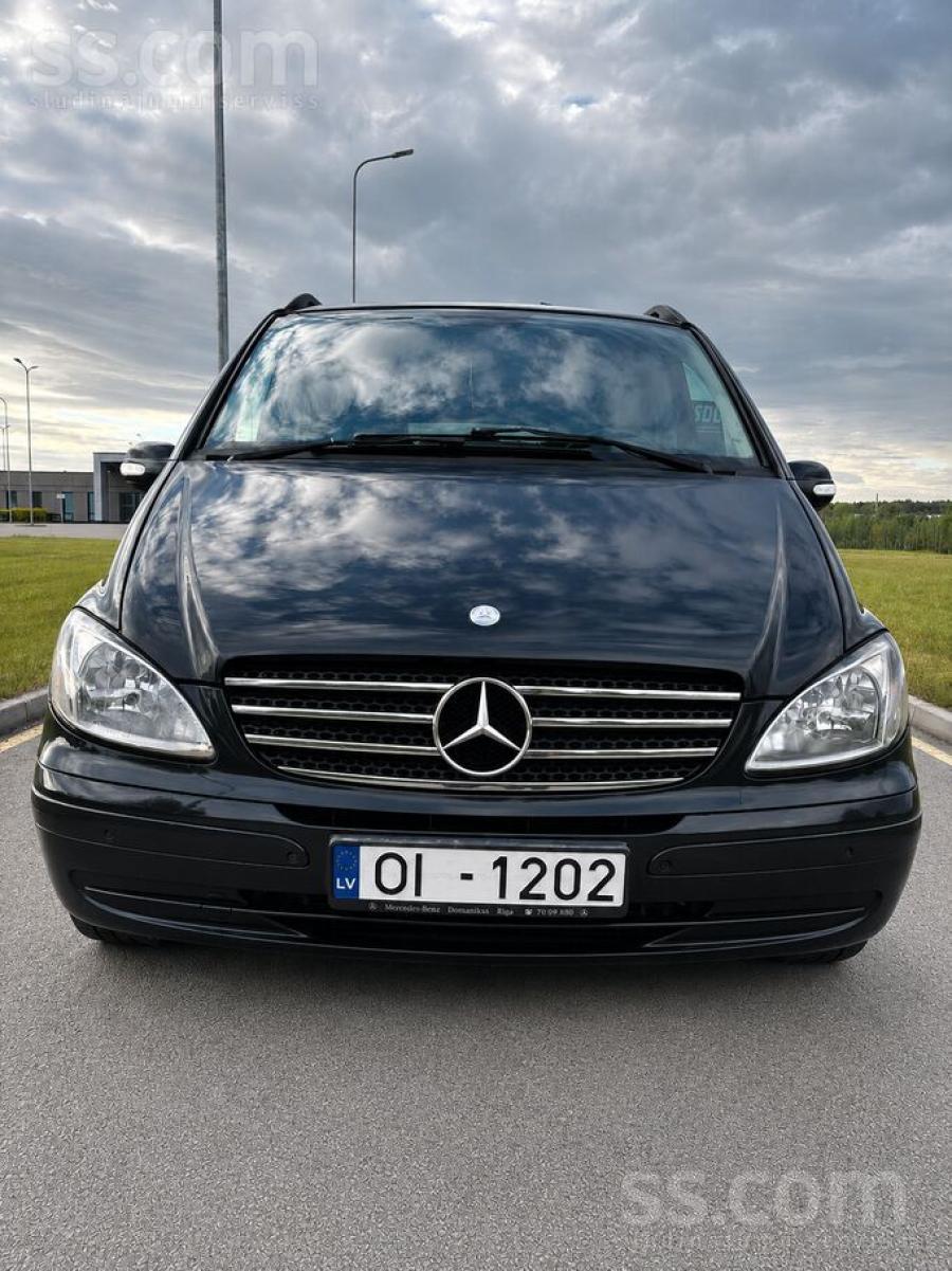 Melns Mercedes-Benz Viano 2007 Tukums, ar dzinēja tilpumu 2.20 L un nobraukumu 266 tūkst. km par 9300 €, foto 8 vietnē AUTOMOTO.COM.LV