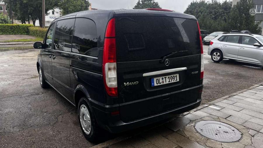 Melns Mercedes-Benz Viano 2007 Plungė, ar dzinēja tilpumu 2.15 L un nobraukumu 280 tūkst. km par 7900 €, foto 5 vietnē AUTOMOTO.COM.LV