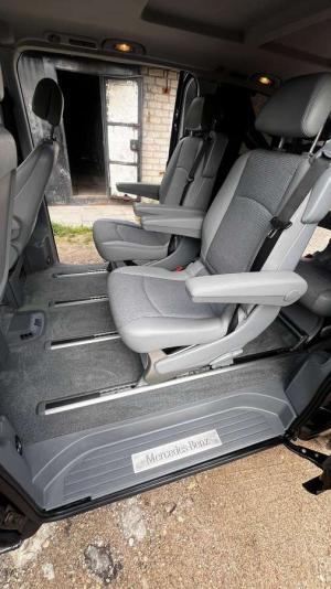 Melns Mercedes-Benz Viano 2007 Plungė, ar dzinēja tilpumu 2.15 L un nobraukumu 280 tūkst. km par 7900 €, foto 9 vietnē AUTOMOTO.COM.LV