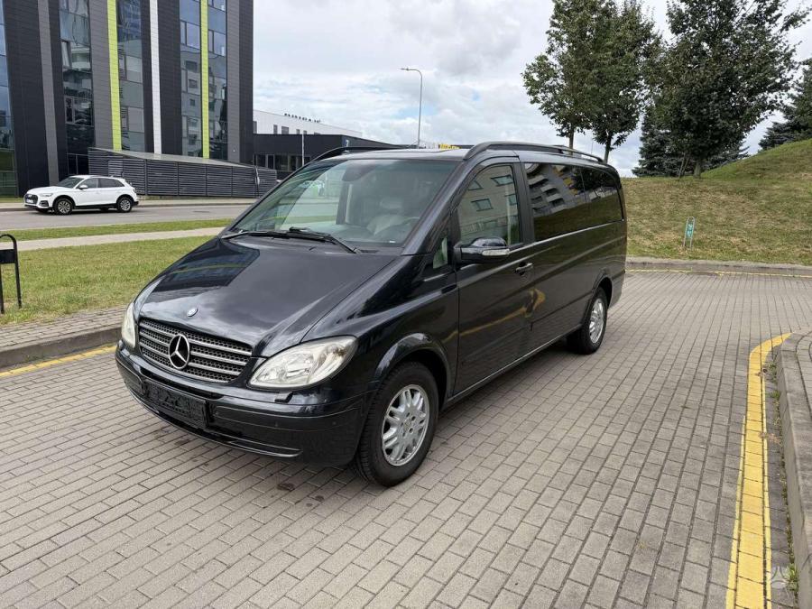 Melns Mercedes-Benz Viano 2007 Viļņa, ar dzinēja tilpumu 2.15 L un nobraukumu 278 tūkst. km par 4250 €, foto 1 vietnē AUTOMOTO.COM.LV