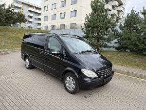 Melns Mercedes-Benz Viano 2007 Viļņa, ar dzinēja tilpumu 2.15 L un nobraukumu 278 tūkst. km par 4250 €, foto 4 vietnē AUTOMOTO.COM.LV