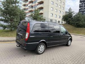 Melns Mercedes-Benz Viano 2007 Viļņa, ar dzinēja tilpumu 2.15 L un nobraukumu 278 tūkst. km par 4250 €, foto 7 vietnē AUTOMOTO.COM.LV