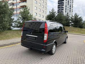 Melns Mercedes-Benz Viano 2007 Viļņa, ar dzinēja tilpumu 2.15 L un nobraukumu 278 tūkst. km par 4250 €, foto 8 vietnē AUTOMOTO.COM.LV