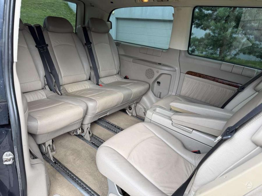 Melns Mercedes-Benz Viano 2007 Viļņa, ar dzinēja tilpumu 2.15 L un nobraukumu 278 tūkst. km par 4250 €, foto 16 vietnē AUTOMOTO.COM.LV
