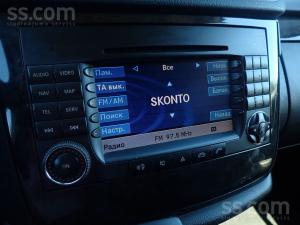 Black Mercedes-Benz Viano 2008 in Liepaja, with an engine capacity of 3.00 L and mileage of 285 thousand km for 6450 €, photo 12 on AUTOMOTO.COM.LV