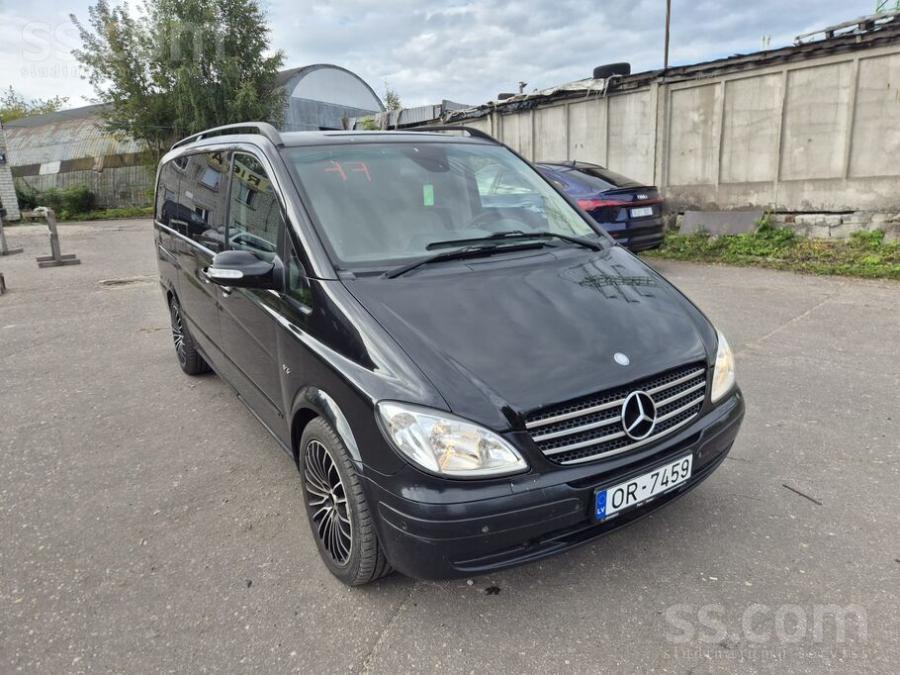 Melns Mercedes-Benz Viano 2008 Rīga, ar dzinēja tilpumu 3.00 L un nobraukumu 336 tūkst. km par 9290 €, foto 3 vietnē AUTOMOTO.COM.LV