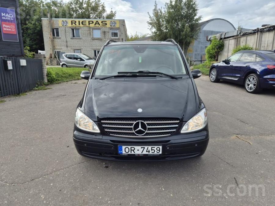 Melns Mercedes-Benz Viano 2008 Rīga, ar dzinēja tilpumu 3.00 L un nobraukumu 336 tūkst. km par 9290 €, foto 4 vietnē AUTOMOTO.COM.LV