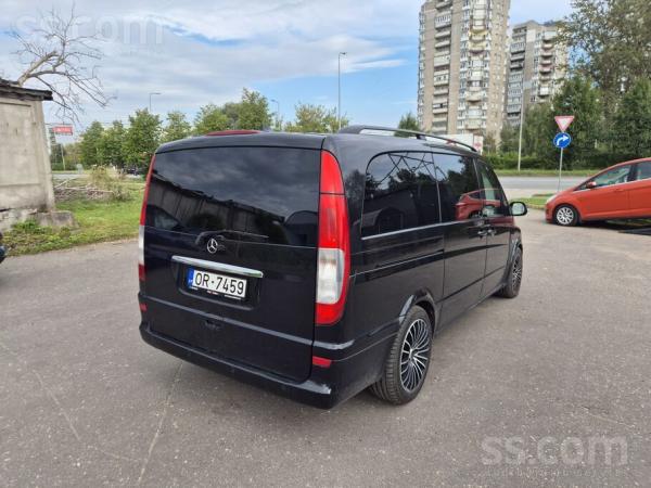 Melns Mercedes-Benz Viano 2008 Rīga, ar dzinēja tilpumu 3.00 L un nobraukumu 336 tūkst. km par 9290 €, foto 7 vietnē AUTOMOTO.COM.LV