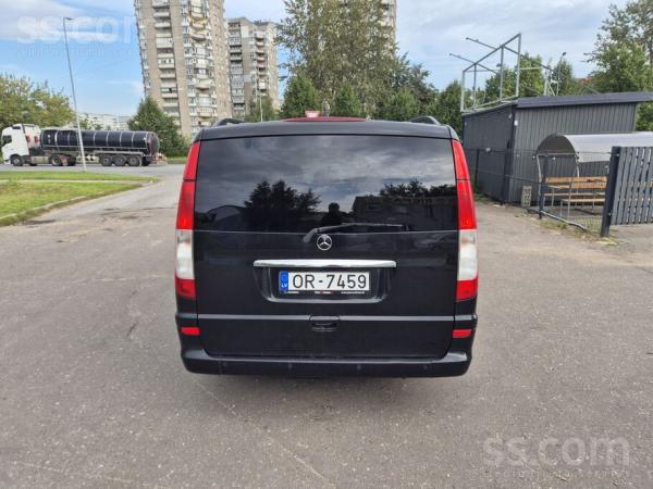 Melns Mercedes-Benz Viano 2008 Rīga, ar dzinēja tilpumu 3.00 L un nobraukumu 336 tūkst. km par 9290 €, foto 8 vietnē AUTOMOTO.COM.LV