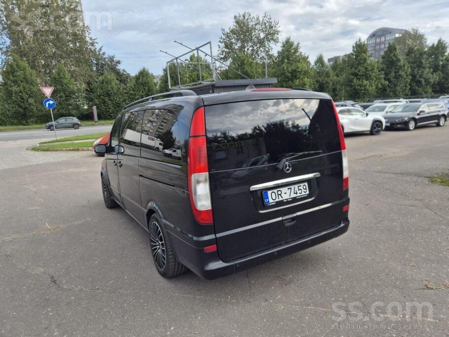 Melns Mercedes-Benz Viano 2008 Rīga, ar dzinēja tilpumu 3.00 L un nobraukumu 336 tūkst. km par 9290 €, foto 9 vietnē AUTOMOTO.COM.LV