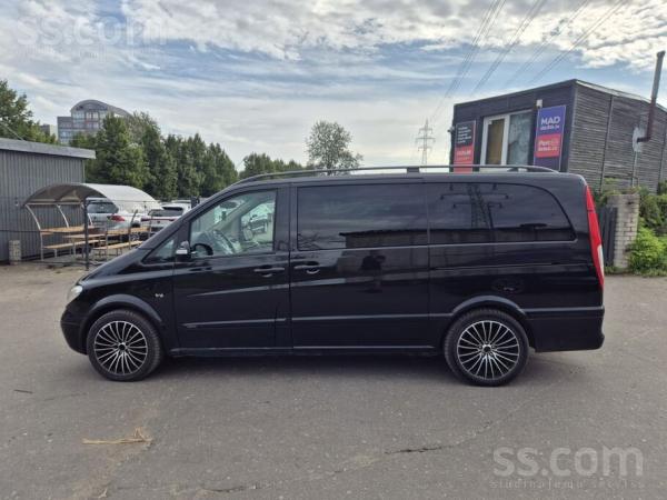 Melns Mercedes-Benz Viano 2008 Rīga, ar dzinēja tilpumu 3.00 L un nobraukumu 336 tūkst. km par 9290 €, foto 10 vietnē AUTOMOTO.COM.LV