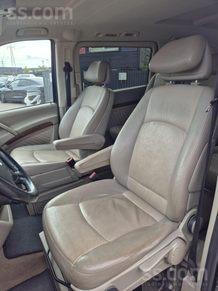 Melns Mercedes-Benz Viano 2008 Rīga, ar dzinēja tilpumu 3.00 L un nobraukumu 336 tūkst. km par 9290 €, foto 16 vietnē AUTOMOTO.COM.LV