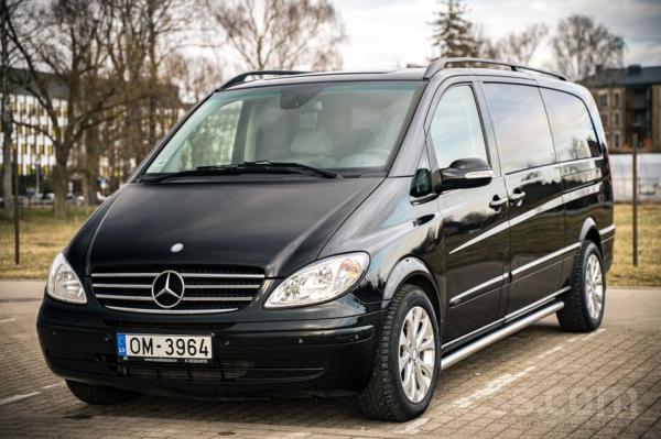 Melns Mercedes-Benz Viano 2009 Rīga, ar dzinēja tilpumu 3.00 L un nobraukumu 0 tūkst. km par 5990 €, foto 1 vietnē AUTOMOTO.COM.LV