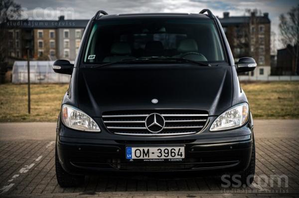 Melns Mercedes-Benz Viano 2009 Rīga, ar dzinēja tilpumu 3.00 L un nobraukumu 0 tūkst. km par 5990 €, foto 2 vietnē AUTOMOTO.COM.LV