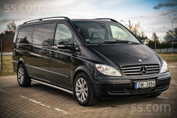 Melns Mercedes-Benz Viano 2009 Rīga, ar dzinēja tilpumu 3.00 L un nobraukumu 0 tūkst. km par 5990 €, foto 3 vietnē AUTOMOTO.COM.LV
