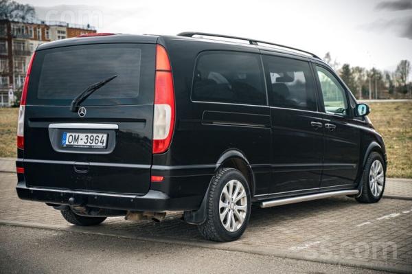 Melns Mercedes-Benz Viano 2009 Rīga, ar dzinēja tilpumu 3.00 L un nobraukumu 0 tūkst. km par 5990 €, foto 4 vietnē AUTOMOTO.COM.LV