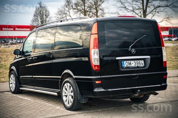Melns Mercedes-Benz Viano 2009 Rīga, ar dzinēja tilpumu 3.00 L un nobraukumu 0 tūkst. km par 5990 €, foto 6 vietnē AUTOMOTO.COM.LV